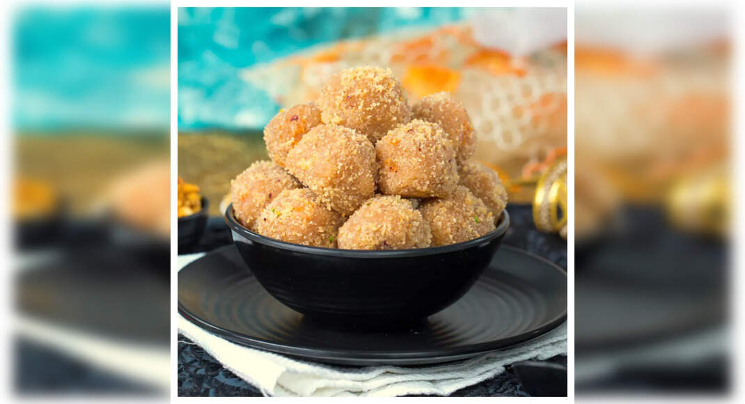Gur Choorma Laddoo Recipe: How To Make Gur Choorma Laddoo At Home ...