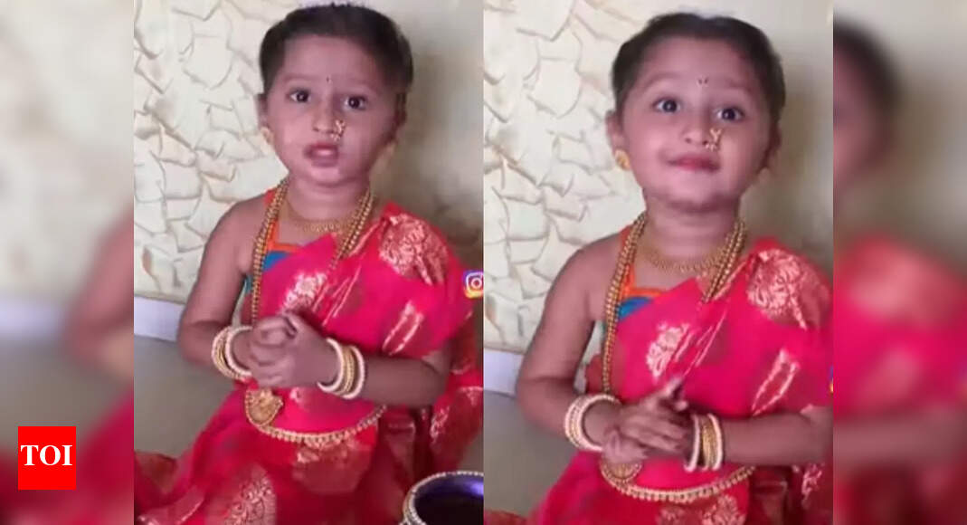 Watch: Majhi Tujhi Reshimgath fame Myra Vaikul wishes fans on ...