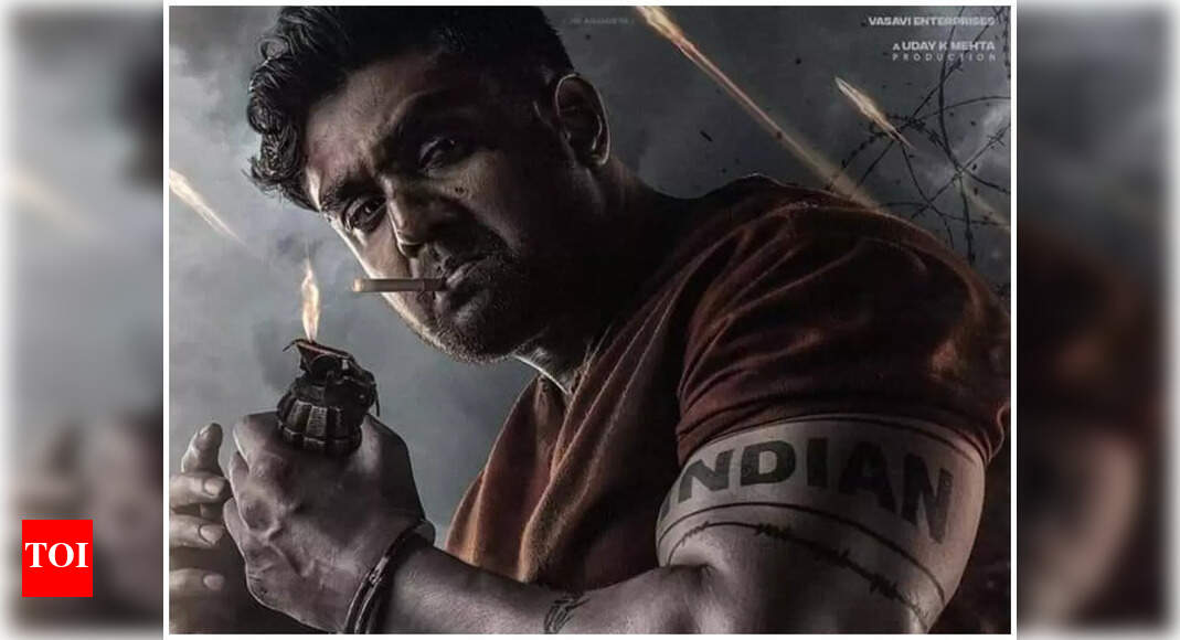 A.P. Arjun and Dhruva Sarja kick off 'Martin' with an intense action sequence | Kannada Movie ...