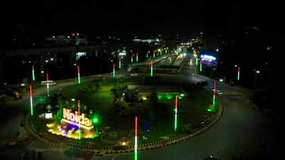 Noida installs over 1 lakh LED lights, more dark spots to be lit ...