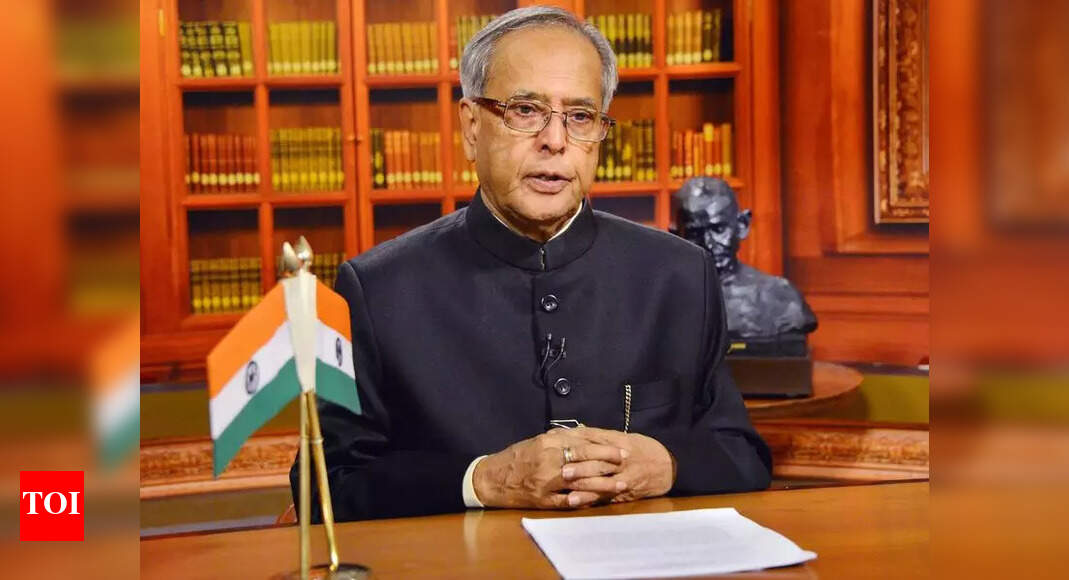 PM Modi: Pranab Mukherjee made remarkable contributions to nation's ...