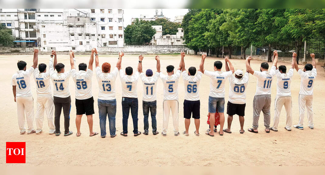 Hyderabad league team MP Blues wins hearts with their new jerseys ...