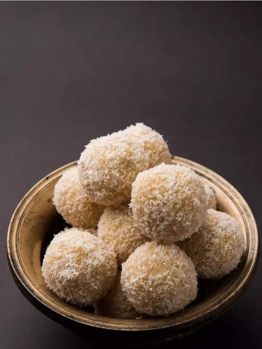 Coconut Laddoo Recipe: Make Coconut Laddoos in just 10 minutes | Times ...