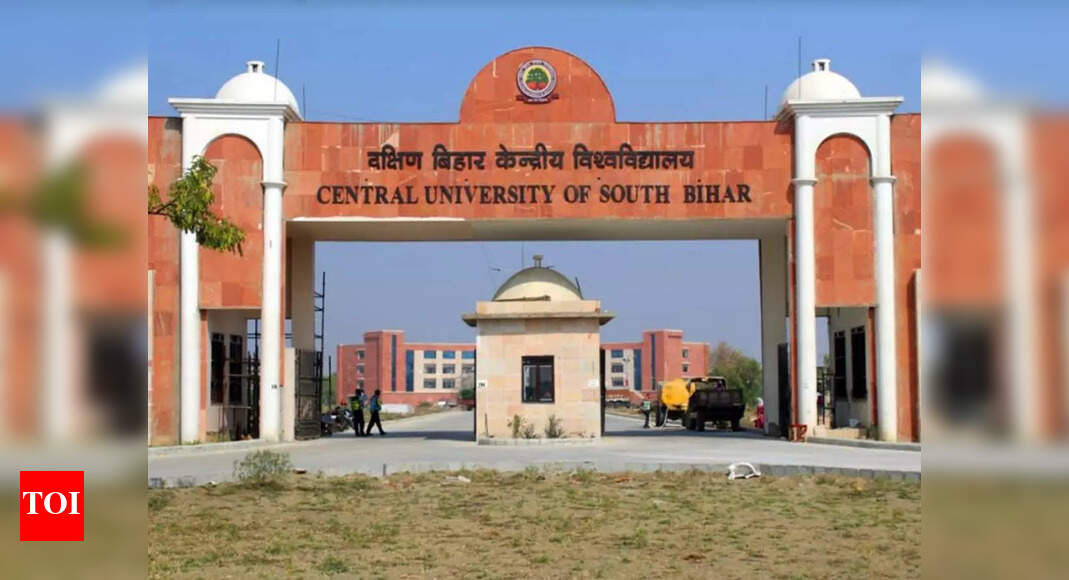 Central University of South Bihar: Submit forms for admission till ...