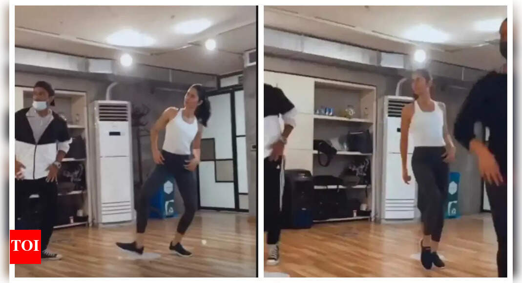Katrina Kaif shares a glimpse of her dance rehearsals in Turkey for ...