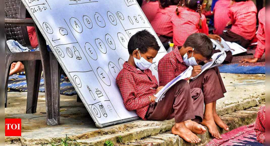 Survey: 37% poor rural students not studying at all - Times of India