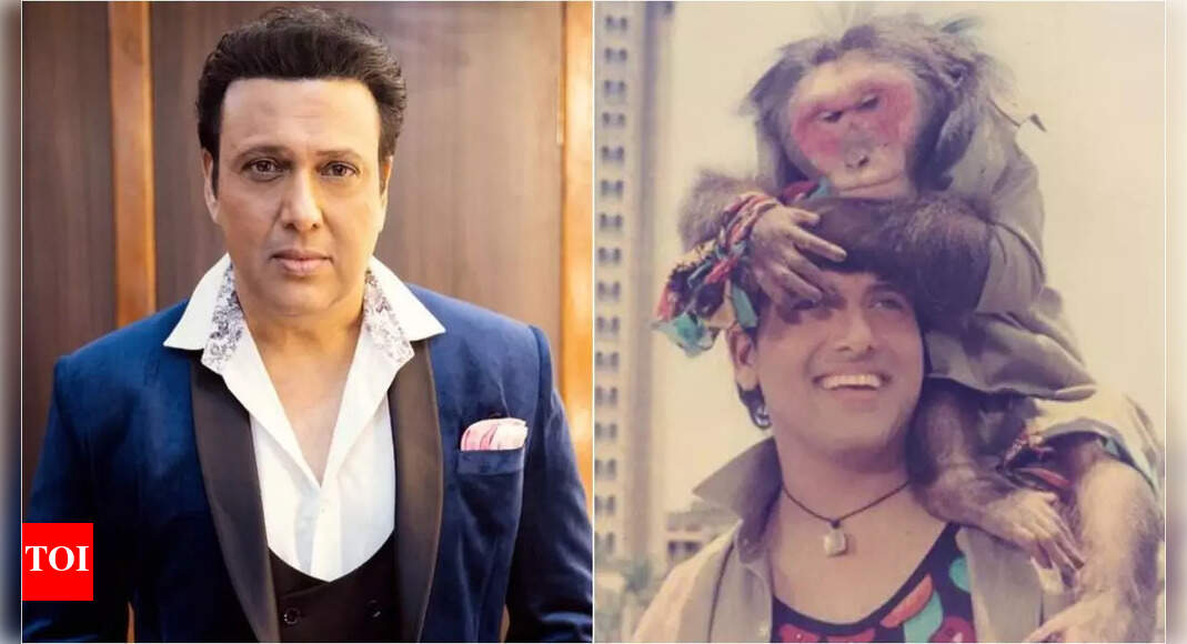 Govinda reveals how a monkey became the star of 'Aankhen' - Times of India