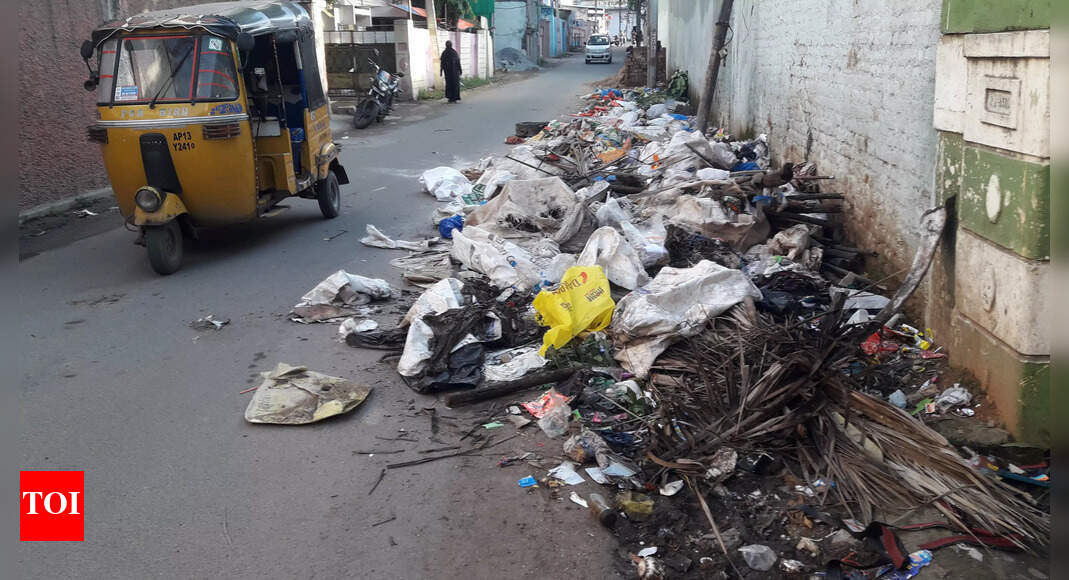 Roadside garbage bins go, but the problem assumes - Times of India