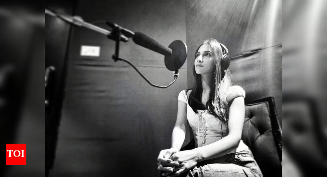 Rukmini Maitra in Mumbai, dubbing for her debut Bollywood film opposite ...