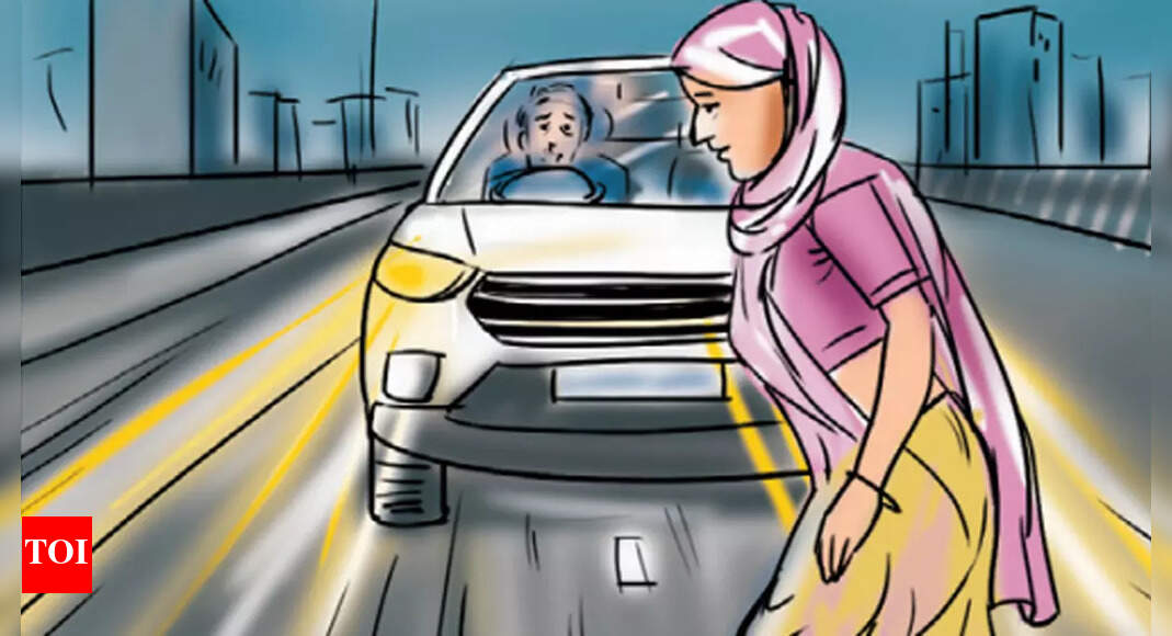 Ahmedabad: Hit-run kills woman on Iskcon flyover | Ahmedabad News ...