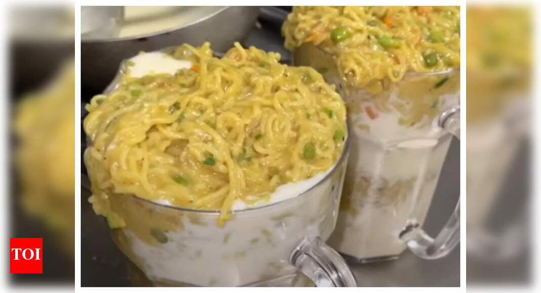 Maggi Milkshake: This Maggi Milkshake is the most bizarre thing on ...