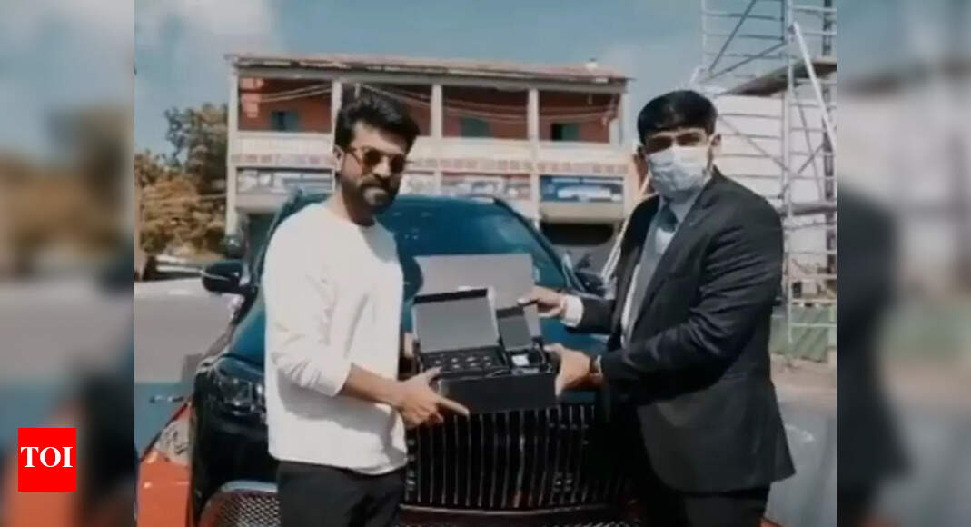 Ram Charan New Car: Ram Charan becomes the proud owner of a swanky car ...