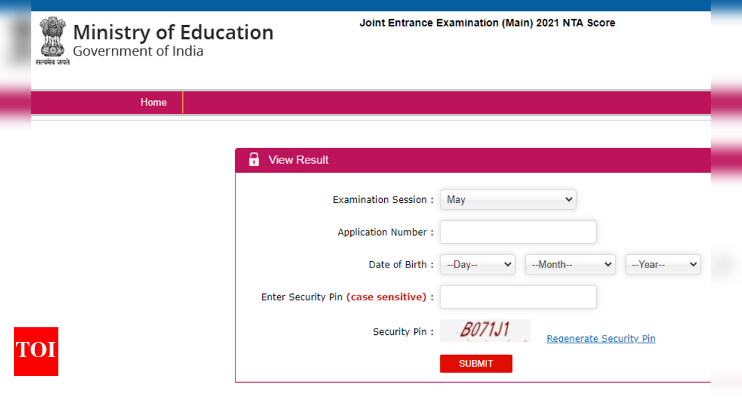 JEE Main Result 2021: Rank cards now available; direct link here - The ...