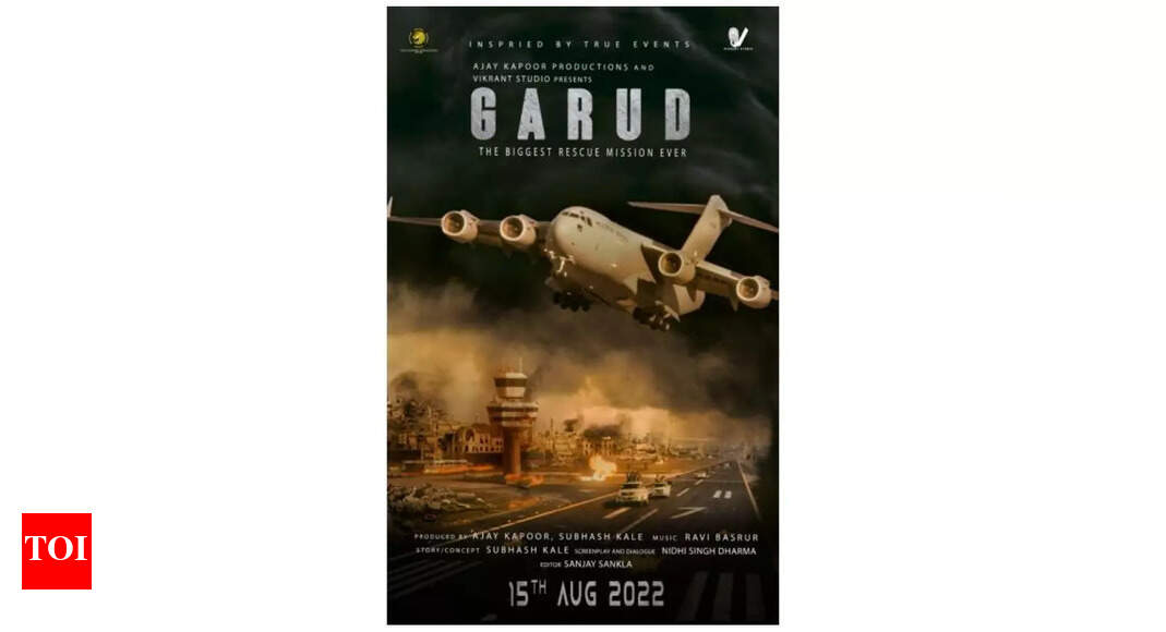 Ajay Kapoor, Subhash Kale announce 'Garud' based on Afghan rescue ...