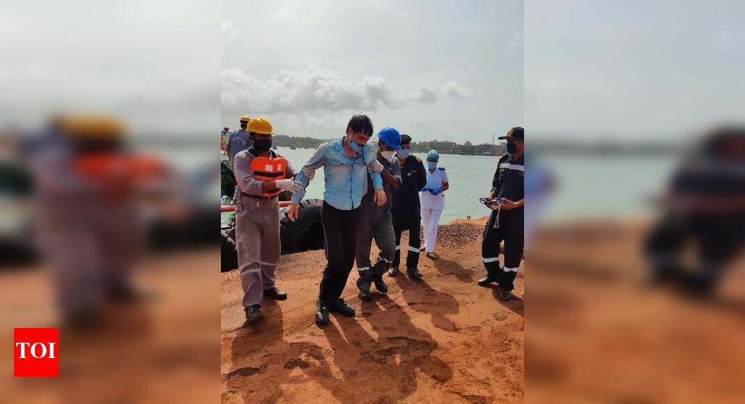 Coast Guard, MPT rescue diabetic crew from oil tanker | Goa News ...