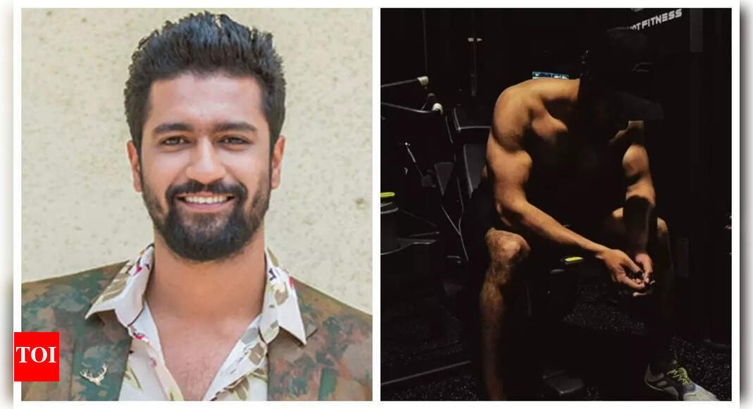 Vicky Kaushal This Picture Of Vicky Kaushal Showing Off His Ripped