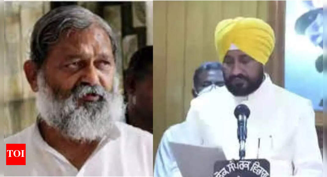 Punjab: Haryana home minister Anil Vij takes jibe at Punjab's new chief ...
