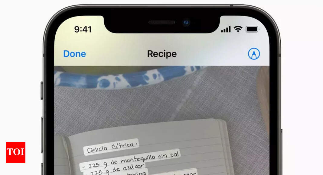 Apple iOS 15 update: What is the new Live Text feature in iPhones and ...