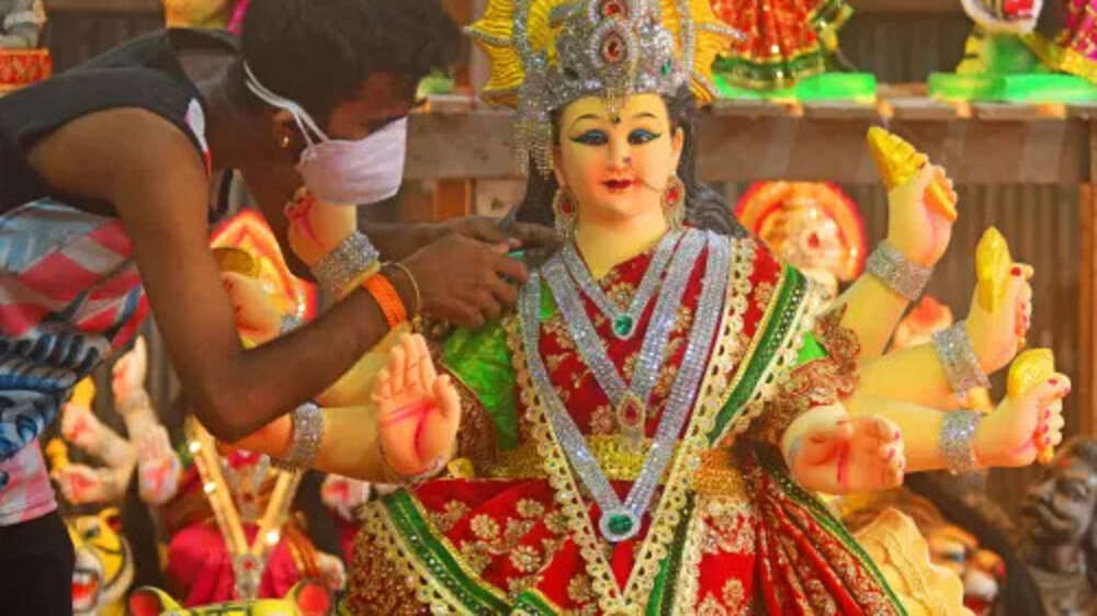 In Pics: Preparations of Navratri begins in Mumbai | The Times of India