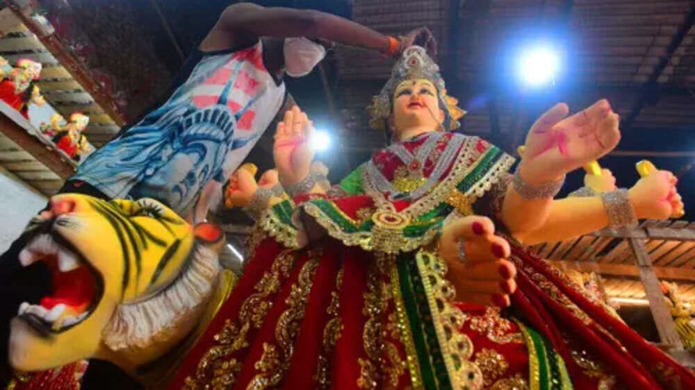 In Pics: Preparations of Navratri begins in Mumbai | The Times of India
