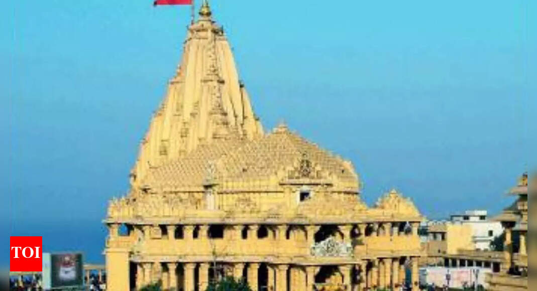 Somnath Temple: Gold-plated spire: Somnath temple trust invites EOI ...