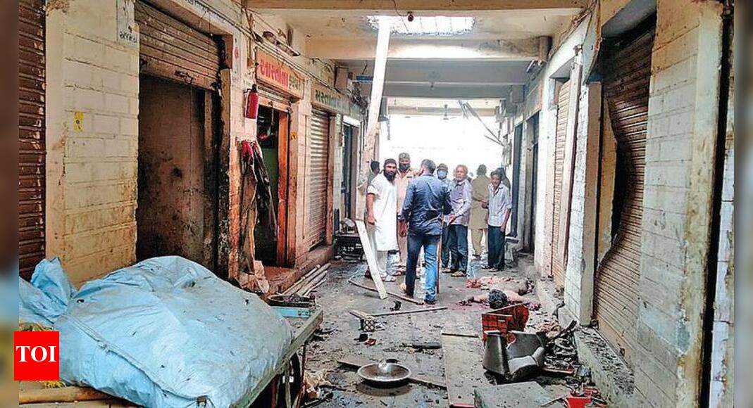 Powerful blast in Upleta scrapyard kills man, son | Rajkot News - Times ...