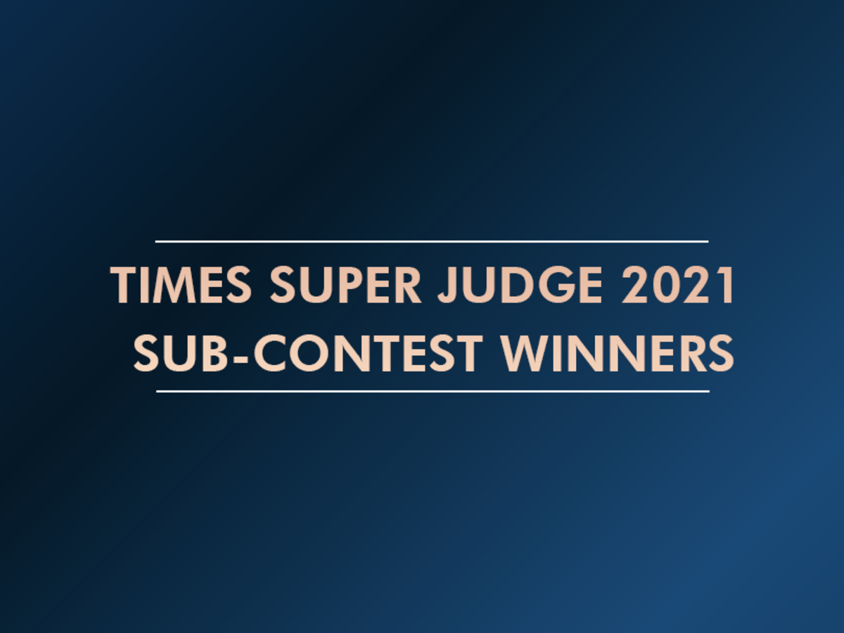 Introducing the winners of the Times Super Judge Sub-Contest!