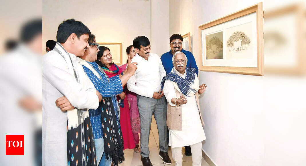 Making prints & working with Laxma Goud is a dream: Artists - Times of ...