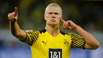 Dortmund pray for quick Haaland recovery | Football News - Times of India