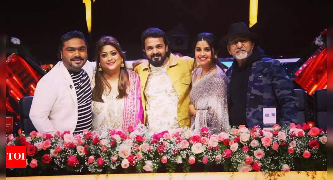 Rakshitha Prem wraps up the shoot for Dance Karnataka Dance semi-finale - Times of India