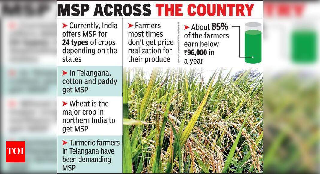 MSP for paddy continues tobe a ticklish issue globally | Hyderabad News ...