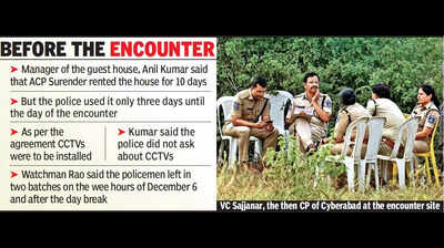 Disha case: Police safe house for four accused under panel’s lens ...