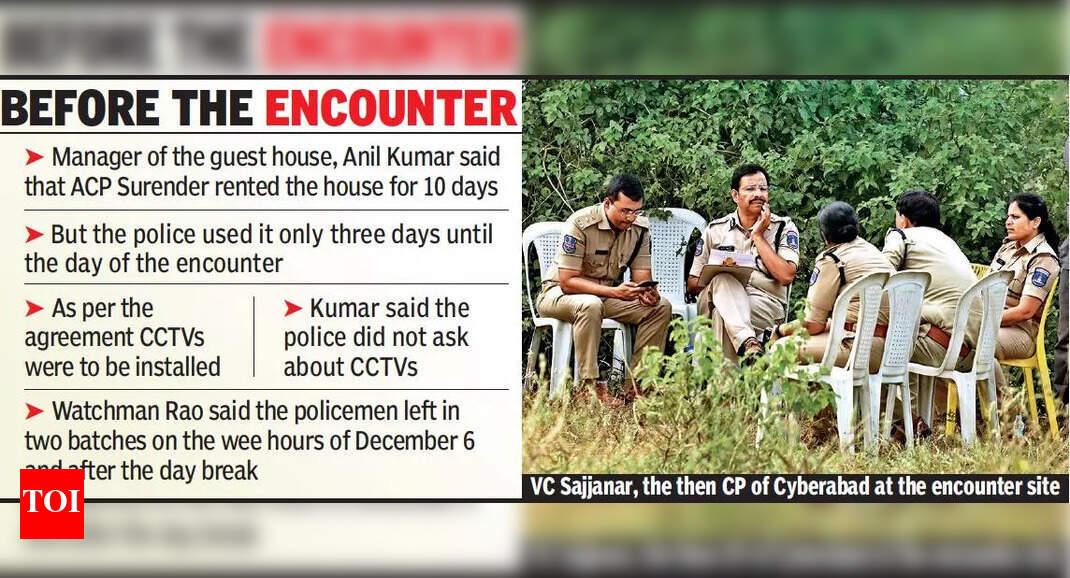 Disha case: Police safe house for four accused under panel’s lens ...