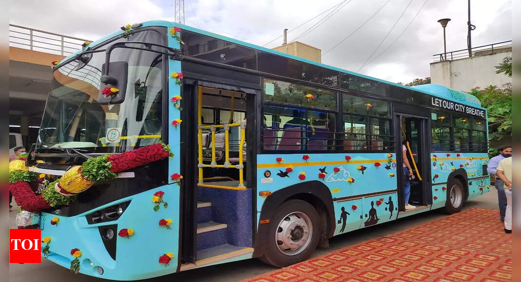 Bmtc: Bengaluru: BMTC’s first e-bus may face operational challenges ...