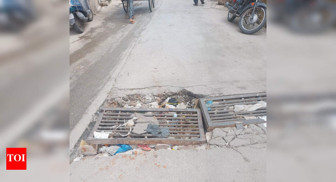 Open drains - Times of India