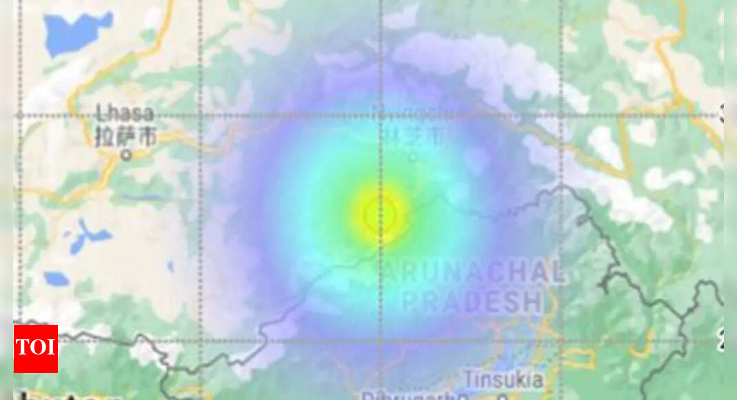 Magnitude-4.1 earthquake hits Arunachal Pradesh | Itanagar News - Times ...