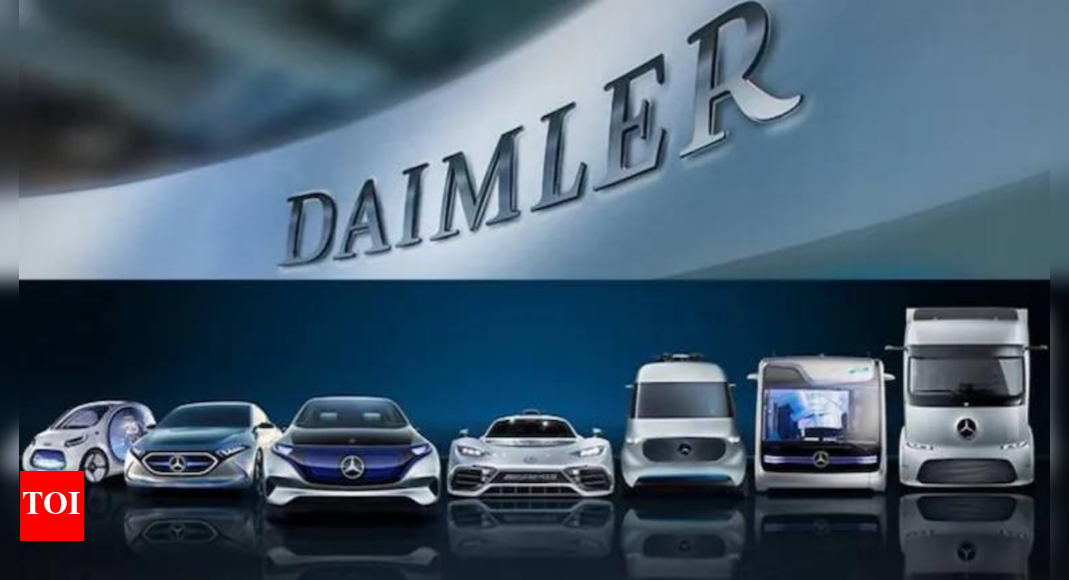 Daimler's trucks, luxury cars to go their separate ways - Times of India