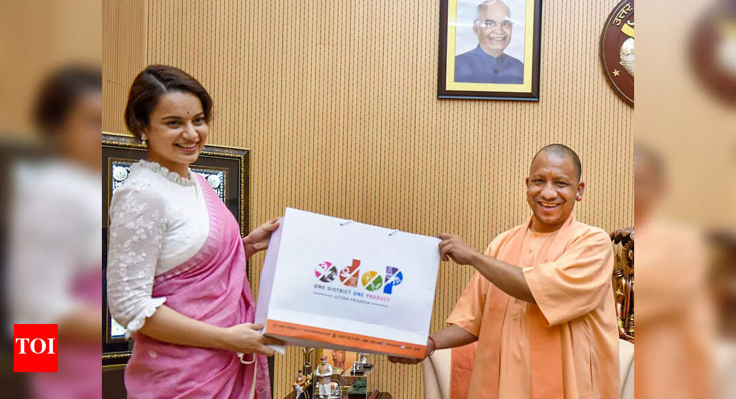 Kangana Ranaut is now brand ambassador of UP's ODOP scheme | Hindi ...