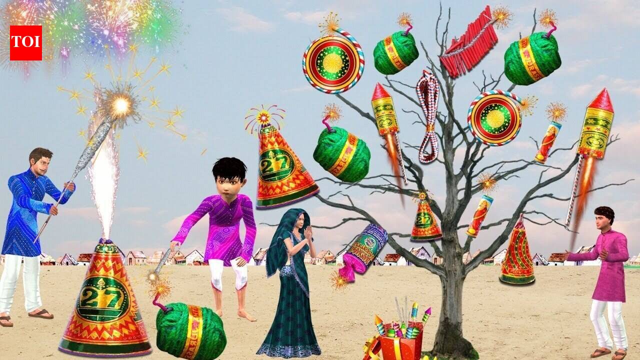 Watch Latest Children Hindi Nursery Story 'Magical Pataka Khilona Tree ...