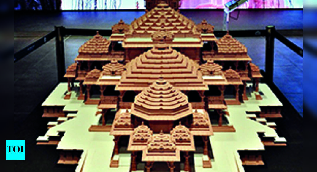 Ram Temple: Ram Temple, ghats of Varanasi showcased at Indian pavilion ...