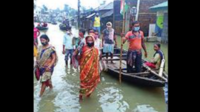 West Bengal: TMC-BJP war of words over ‘man-made flood’ | Kolkata News - Times of India