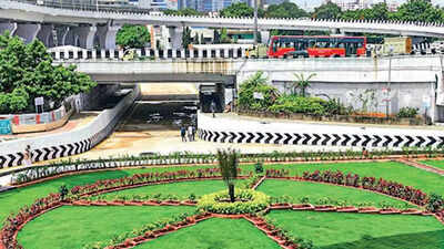 CMRL plan for urban square under Guindy flyover kicks off | Chennai ...