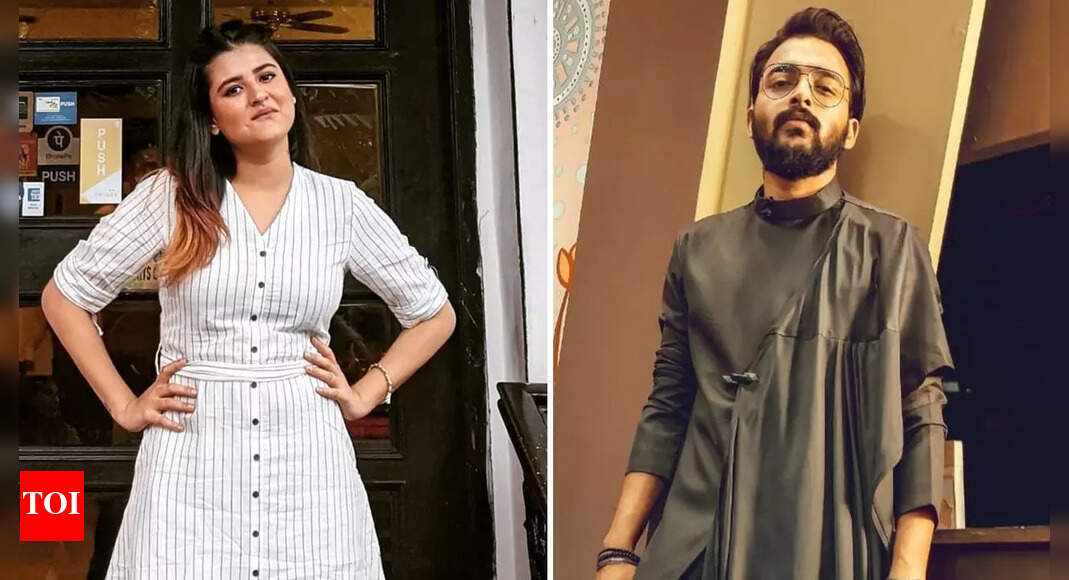 Sourav: Rupsa Chatterjee and Sourav Das to co-host a show - Times of India