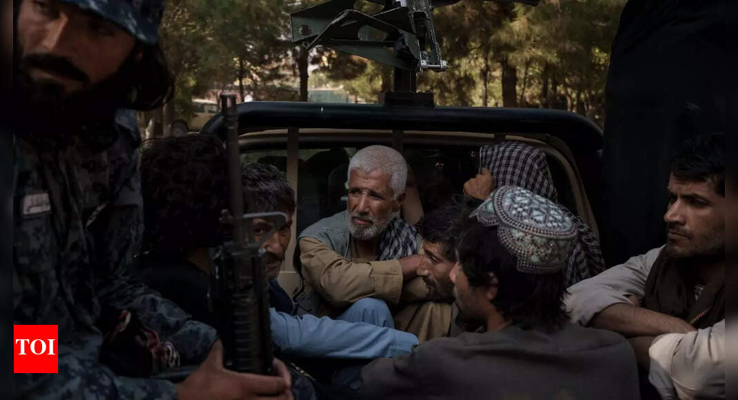 Taliban: Taliban face shift from war to policing streets - Times of India