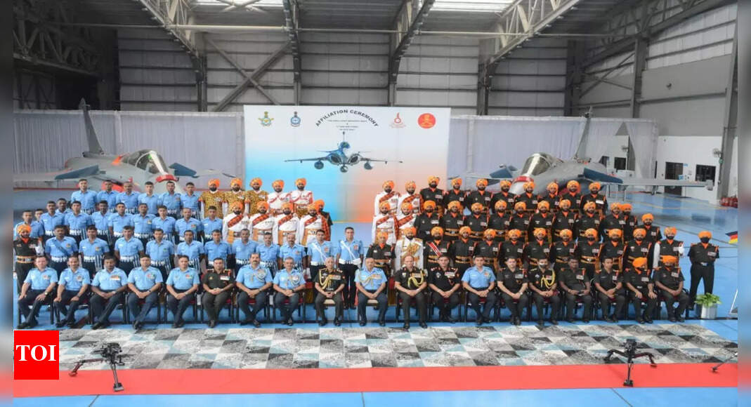 Squadron: Army’s Sikh Light Infantry signs affiliation with IAF’s 17 ...