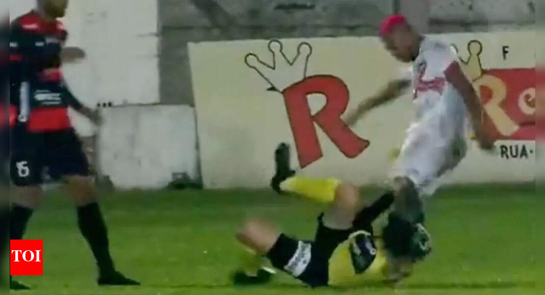 Brazilian soccer player charged with attempted murder after attacking ...