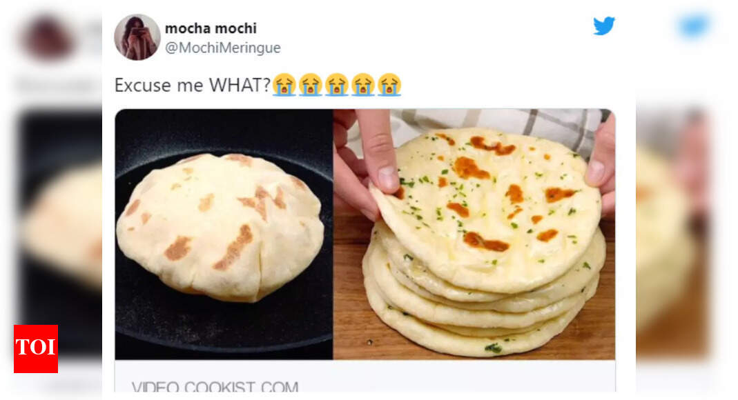 roti: Desi roti gets a new name ‘Balloon Bread’ leaves netizens amazed ...
