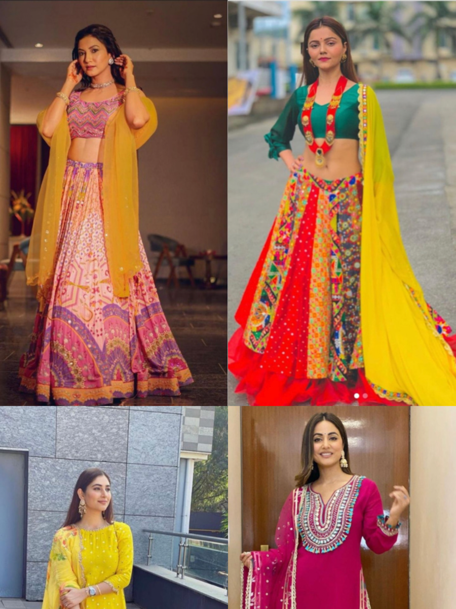 Navratri Outfit Ideas: Take inspiration from TV divas for festive glam ...