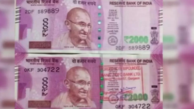 Remove Gandhi's portrait from Rs 2,000 notes as they are being used for ...