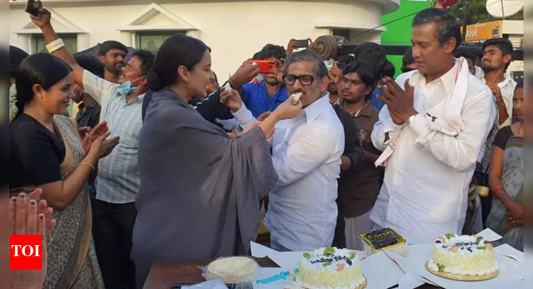 Actress Kangana Ranaut heaps praises for ‘Thalaivii’ co-actor Raj Arjun ...